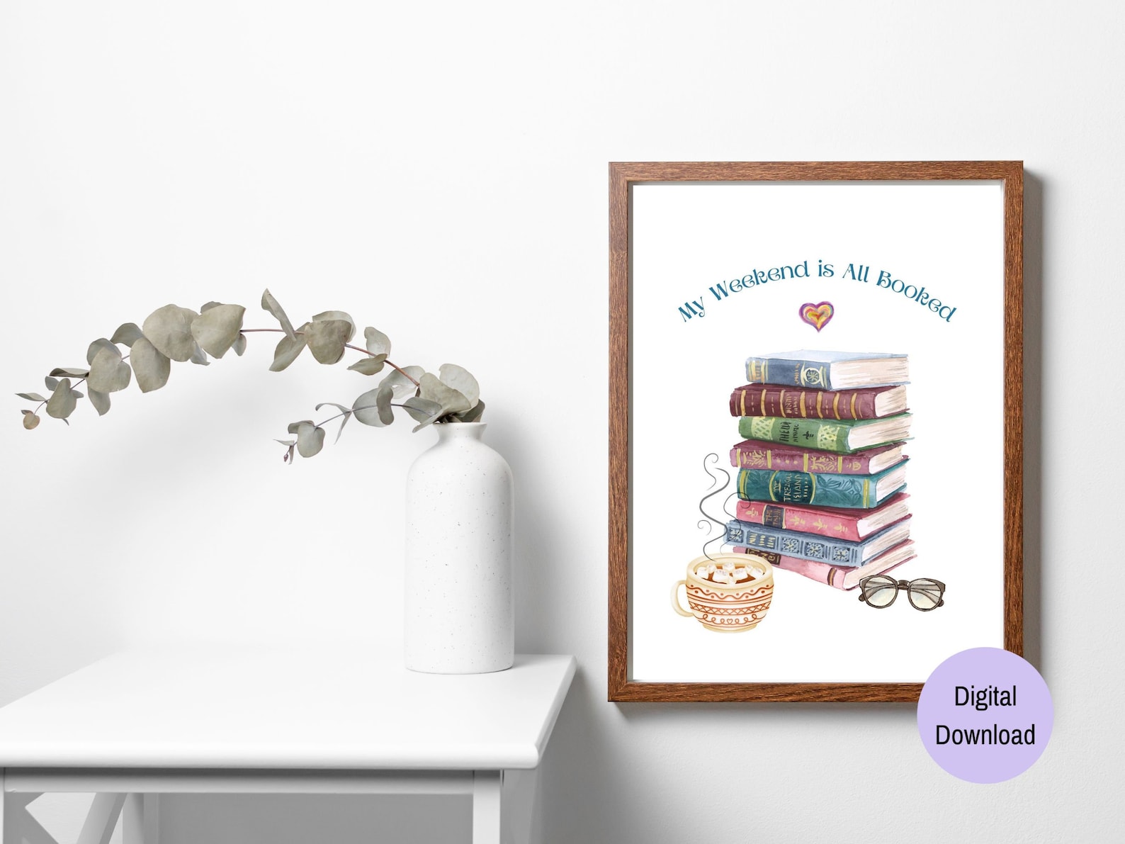 Books Art Print Book Quotes Printable Wall Art Book Nerd Poster Bookish ...