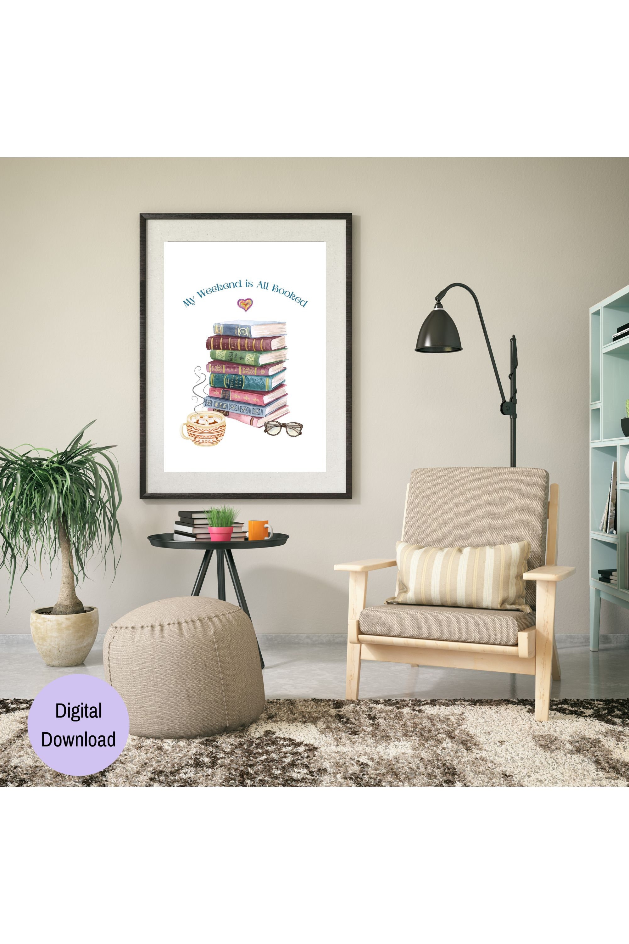 Books Art Print Book Quotes Printable Wall Art Book Nerd Poster Bookish ...