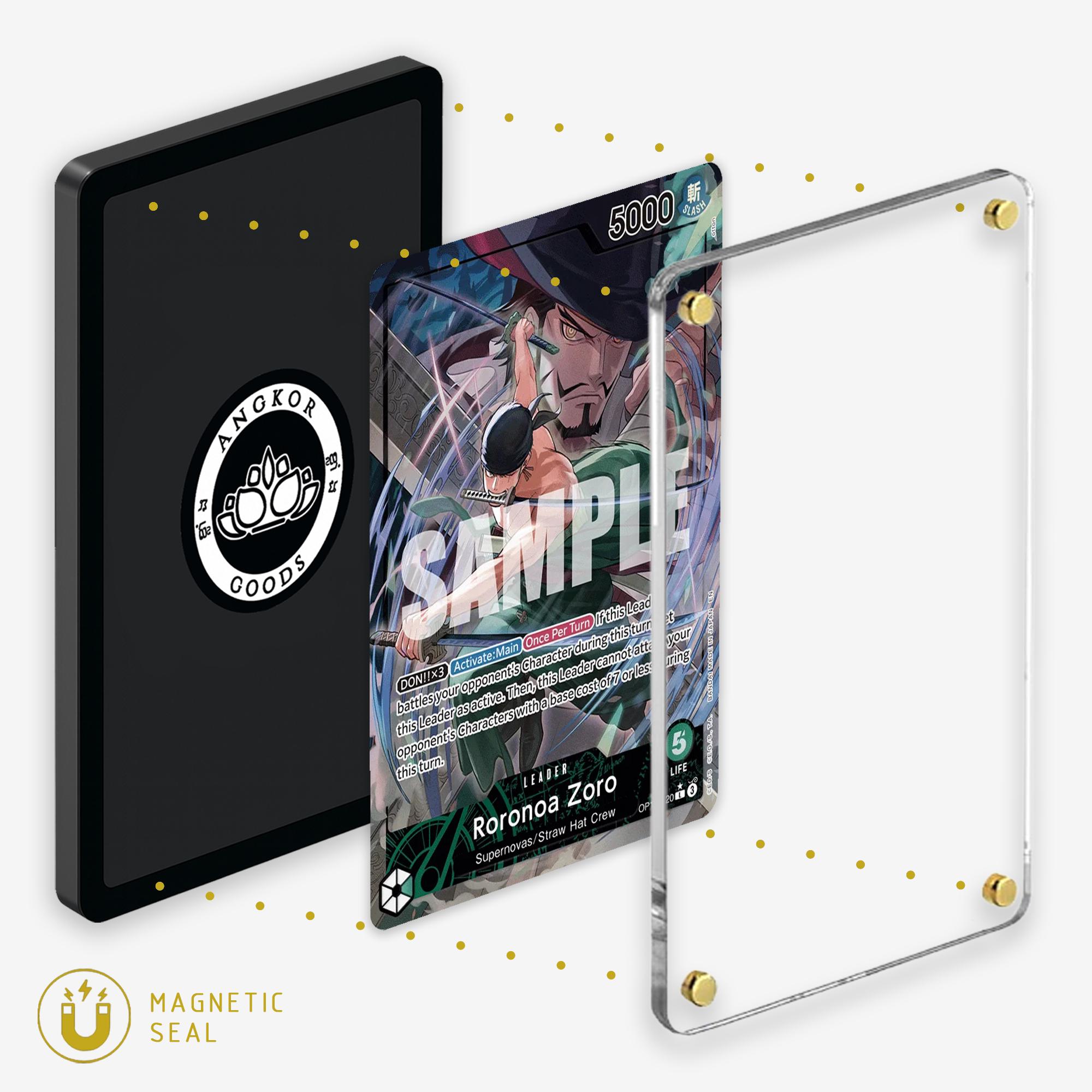 Zoro Acrylic Leader Display Case – One Piece TCG Tournament Card Loader ...
