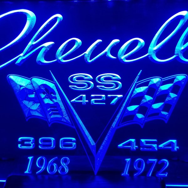 1966 Chevelle Neon Sign - Etsy