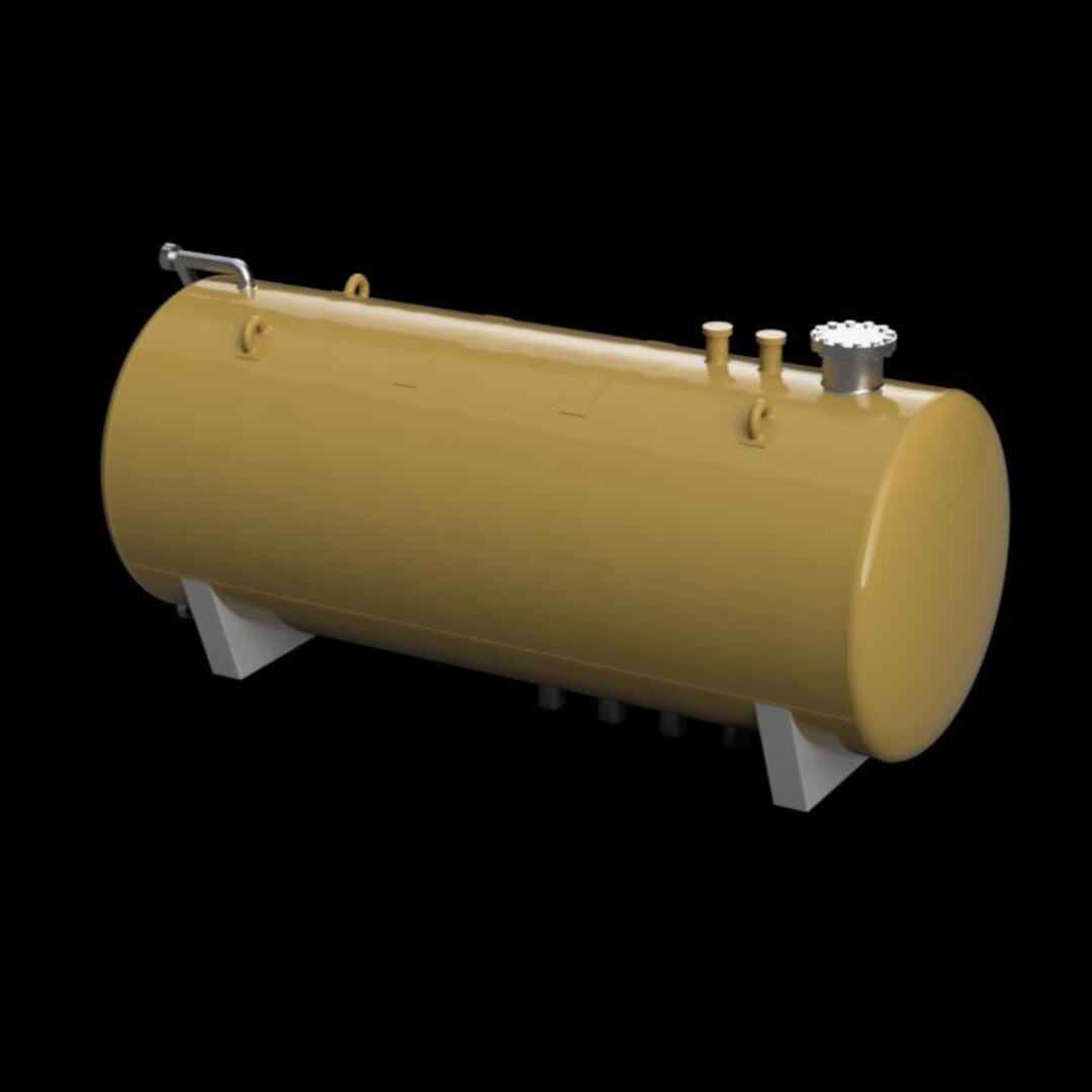 HO201A 25m3 Gas Tank N Scale - Etsy
