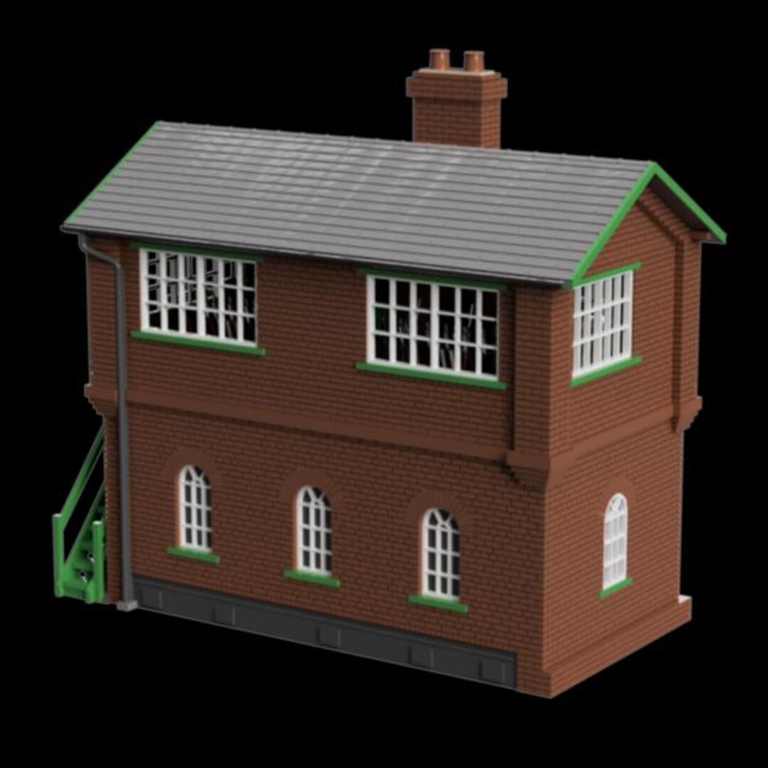 HM803A LNER Brick Signal Box N Scale - Etsy UK
