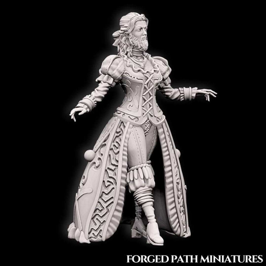 Medieval Circus - Bearded Lady - Etsy