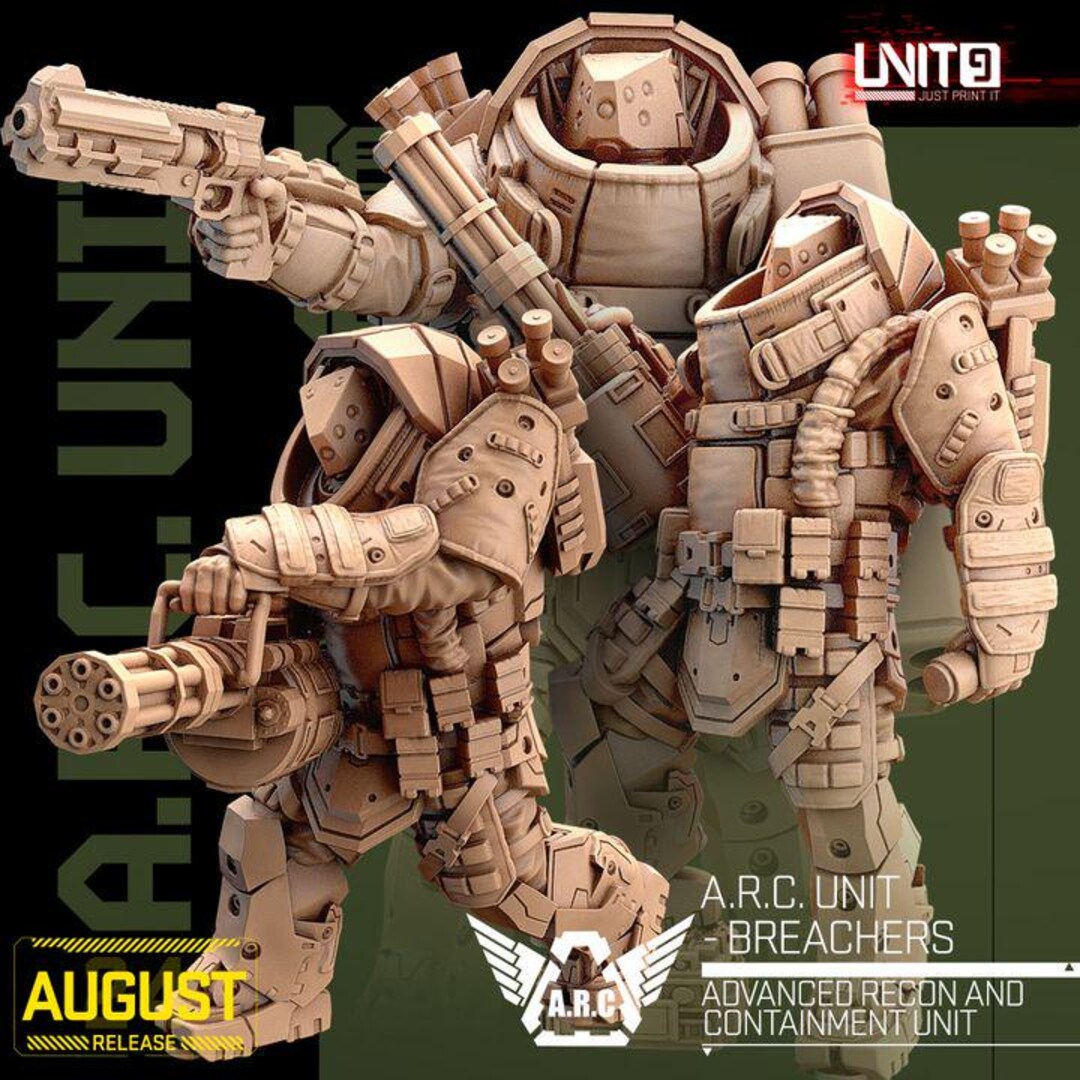 Cyberpunk A.R.C. Unit Breacher - Etsy