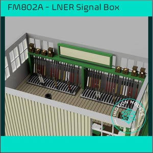 FM802A LNER Signal Box HO Scale - Etsy
