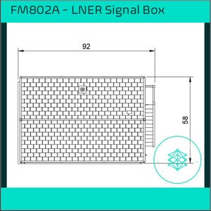 FM802A LNER Signal Box HO Scale - Etsy