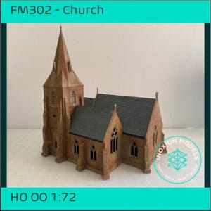 FM302 Church OO/HO Scale - Etsy