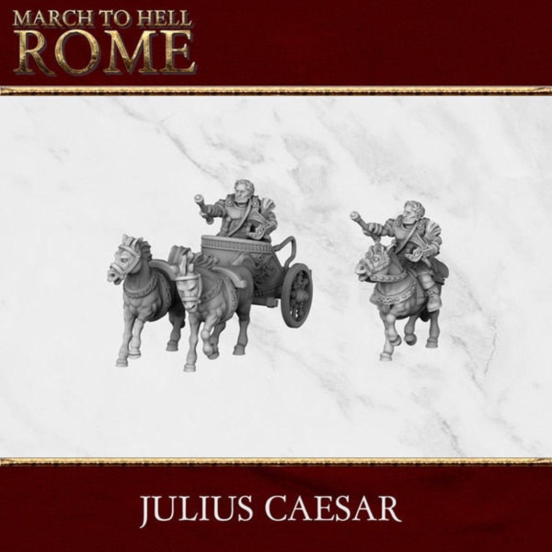 Roman Republic Army JULIUS CAESAR 28/15mm - Etsy