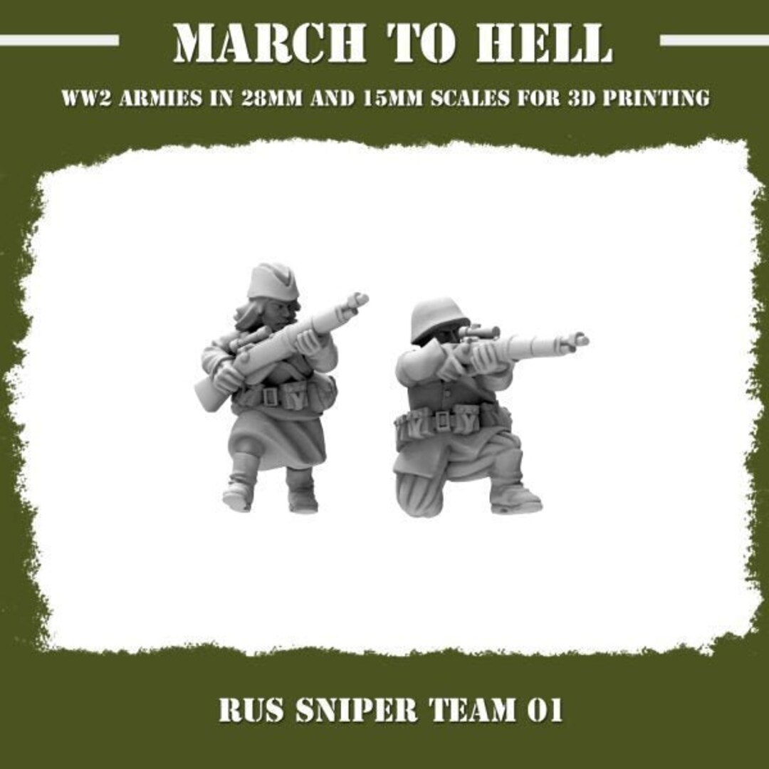 Red Army SNIPER TEAM - Etsy