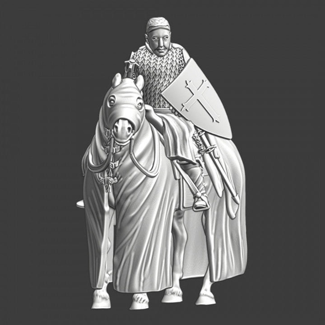 NCM058 Leper Knight Mounted Lazarus Order - Etsy