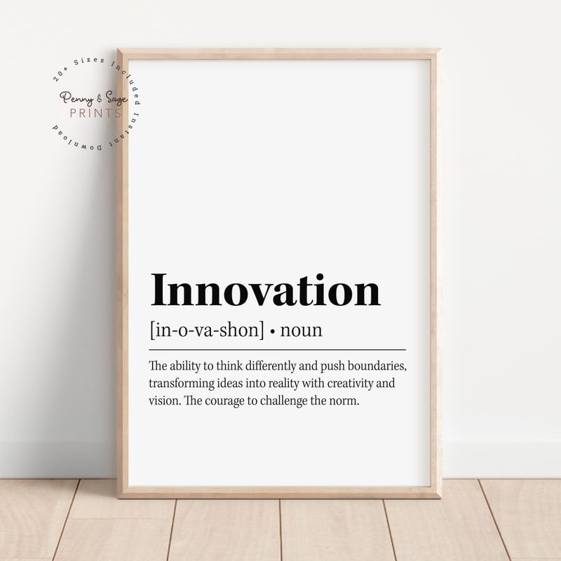 Innovation Wall Art - Etsy