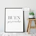 Buen Provecho Printable Kitchen Decor, Dining Room Prints, Kitchen ...