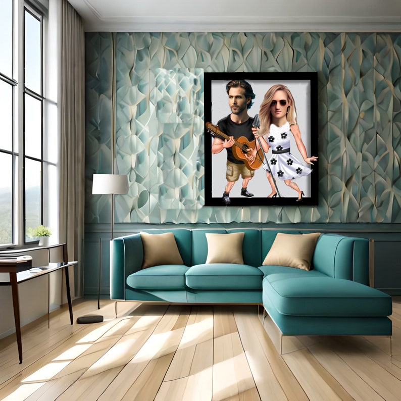 Colorful Cartoon Art Print - Funny Illustration for Home Decor - Etsy