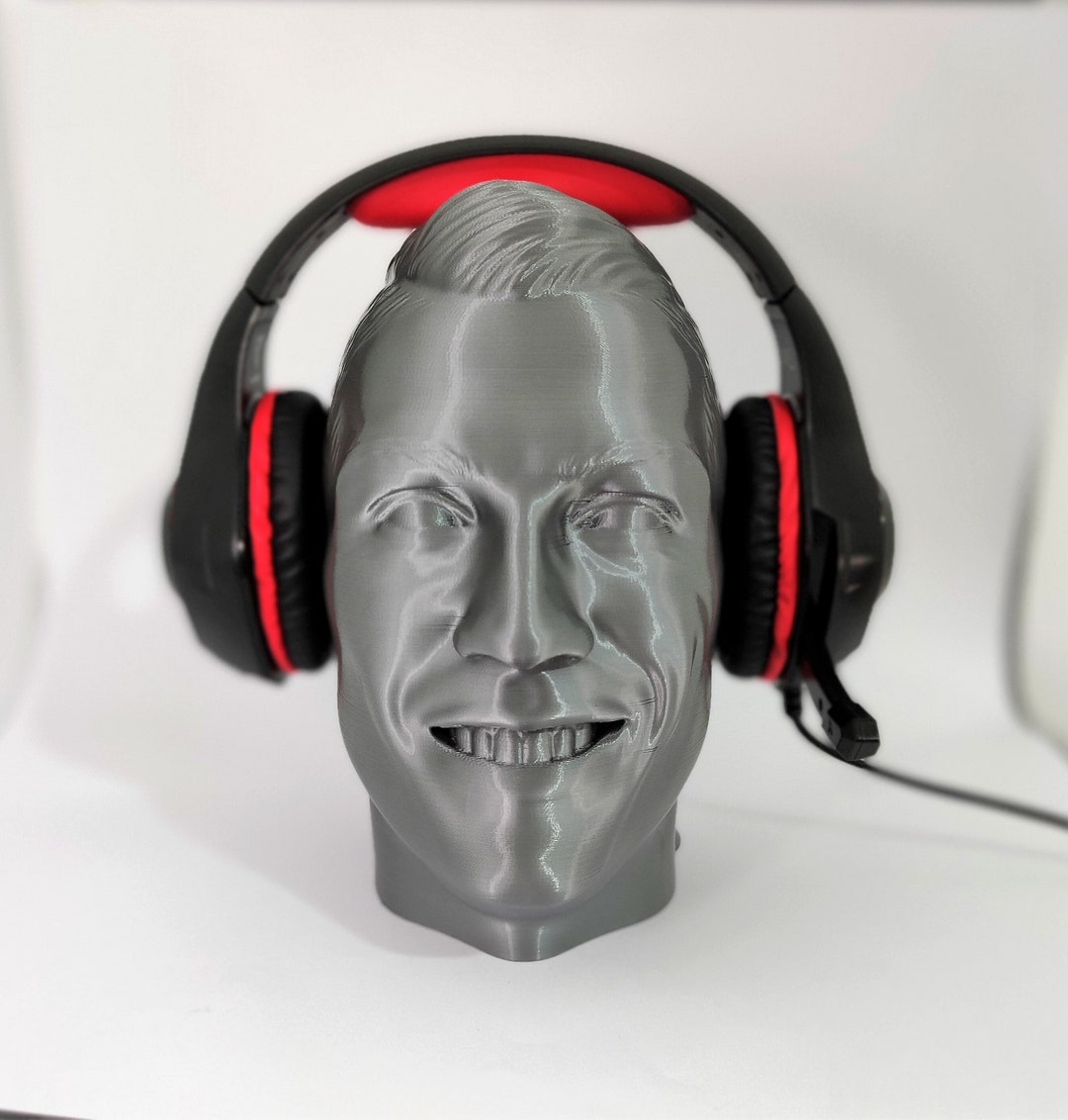 Cristiano Ronaldo Headphone Holder / Headphone Bust, Games Office Home ...