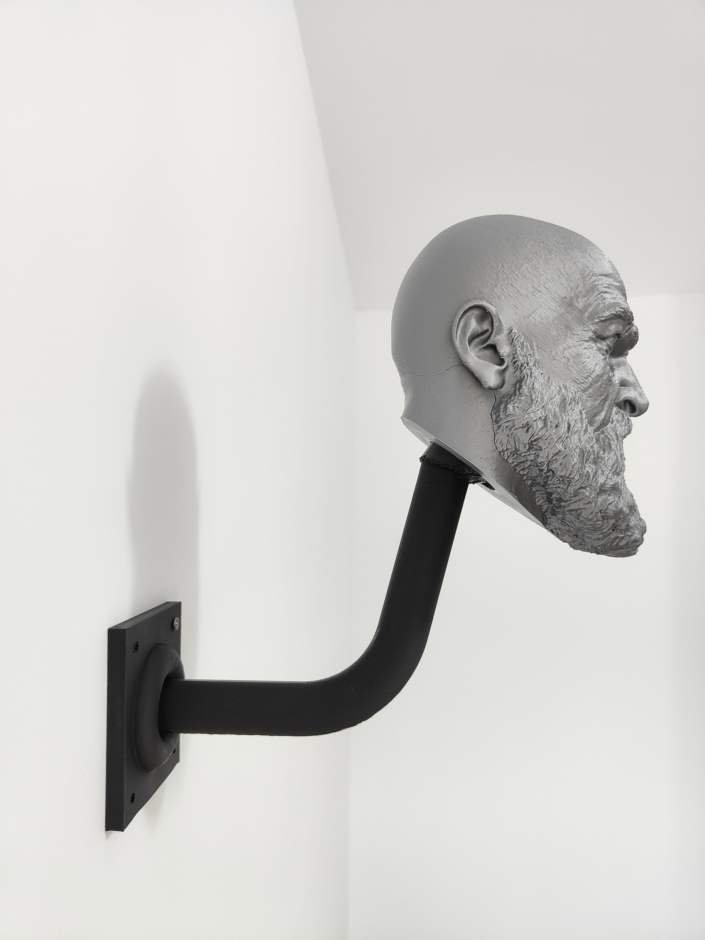 Kratos God of War Motorcycle Helmet Mount, Adult Version, Exclusive 3D ...