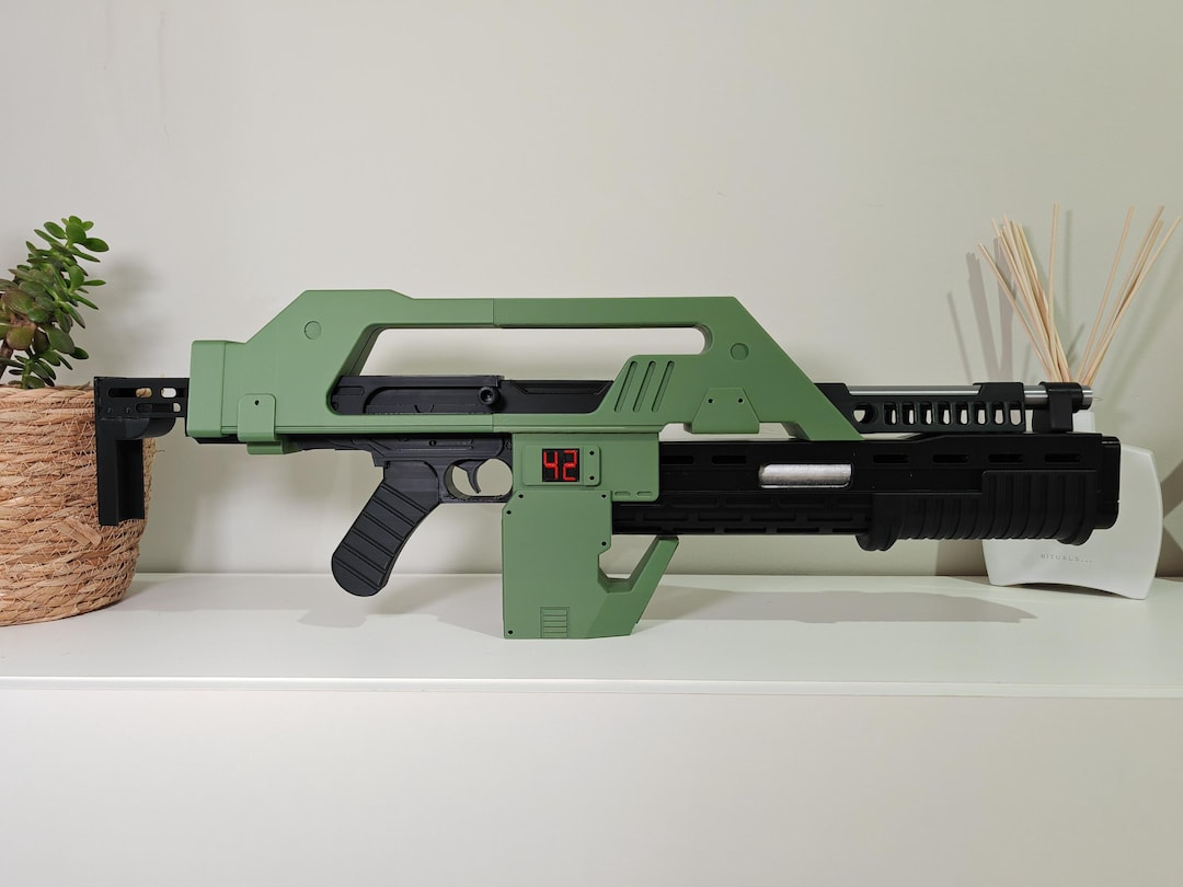 Alien M41A Pulse Rifle USCM Weyland Yutani Decorative Replica in DIY ...