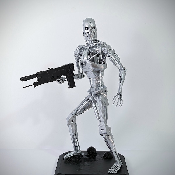 Terminator Skull - Etsy