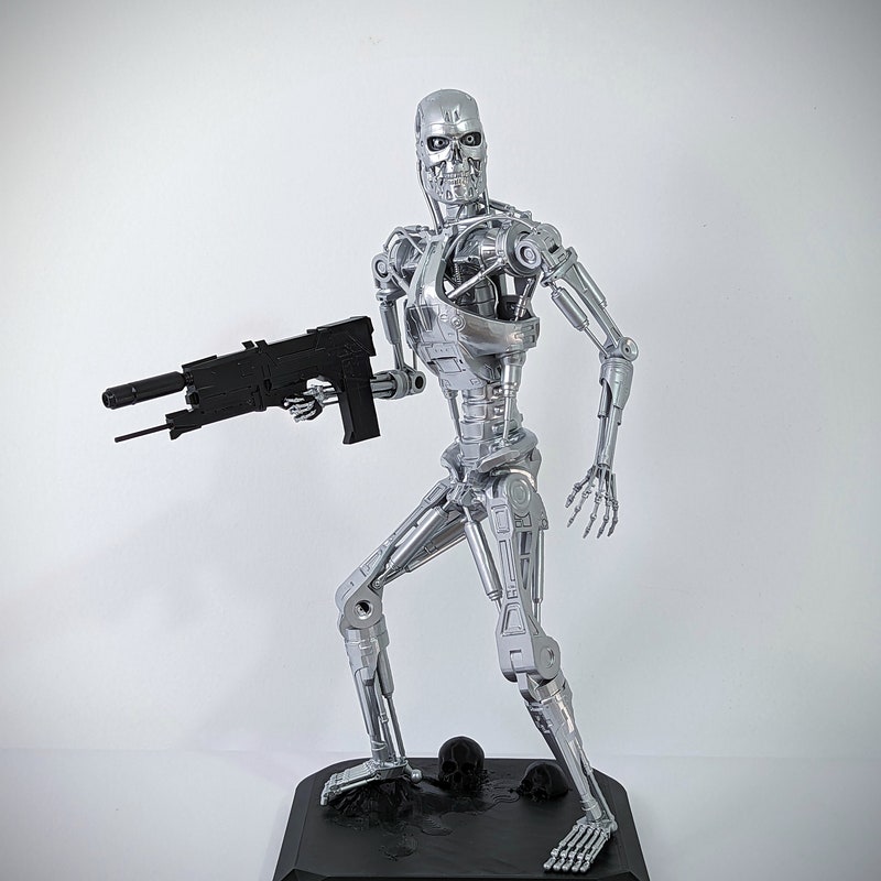 Terminator Skull - Etsy