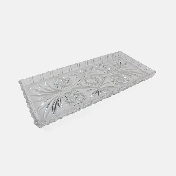 Crystal Serving Platters - Etsy