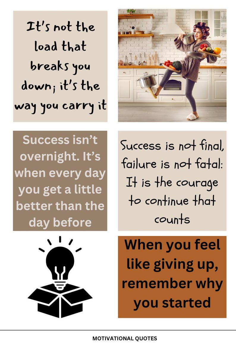 Manifestation Vision Board Kit (printable Only): Motivational Quotes ...