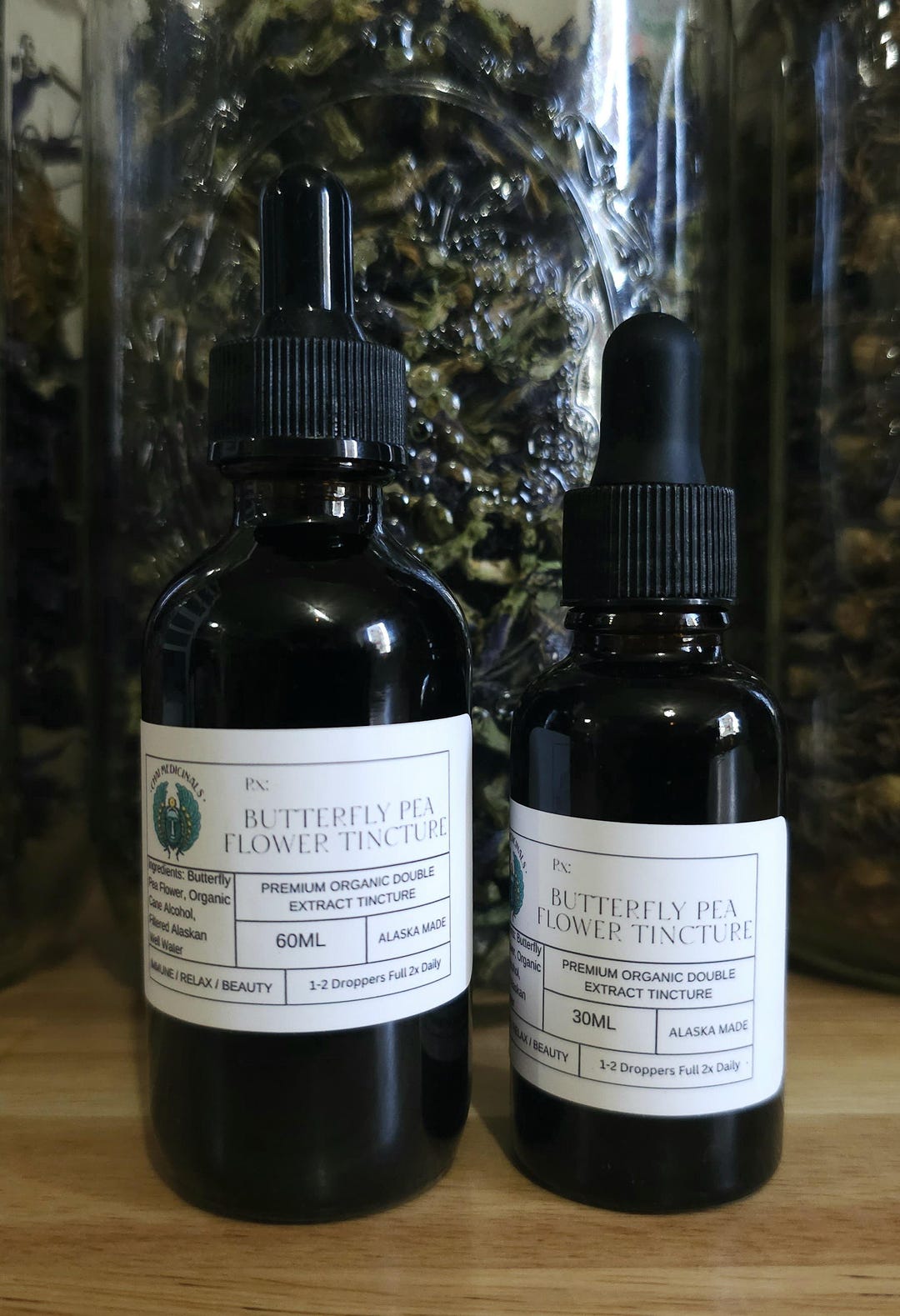 Butterfly Pea Flower Tincture - Etsy
