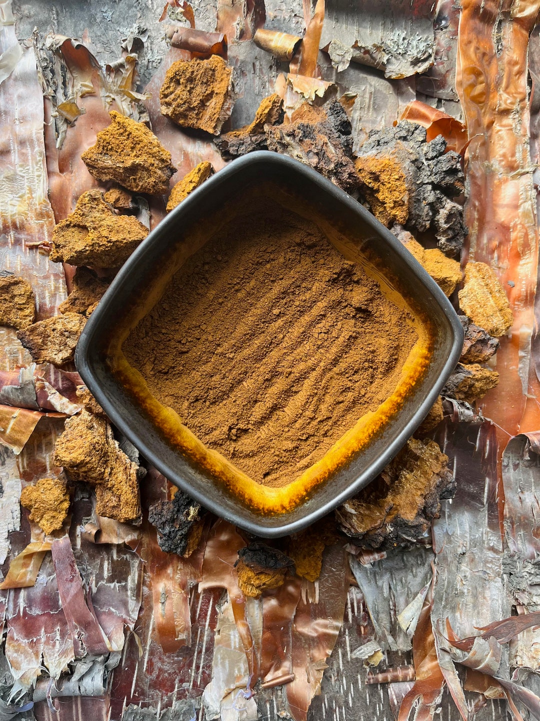 Alaskan Chaga Powder - Etsy