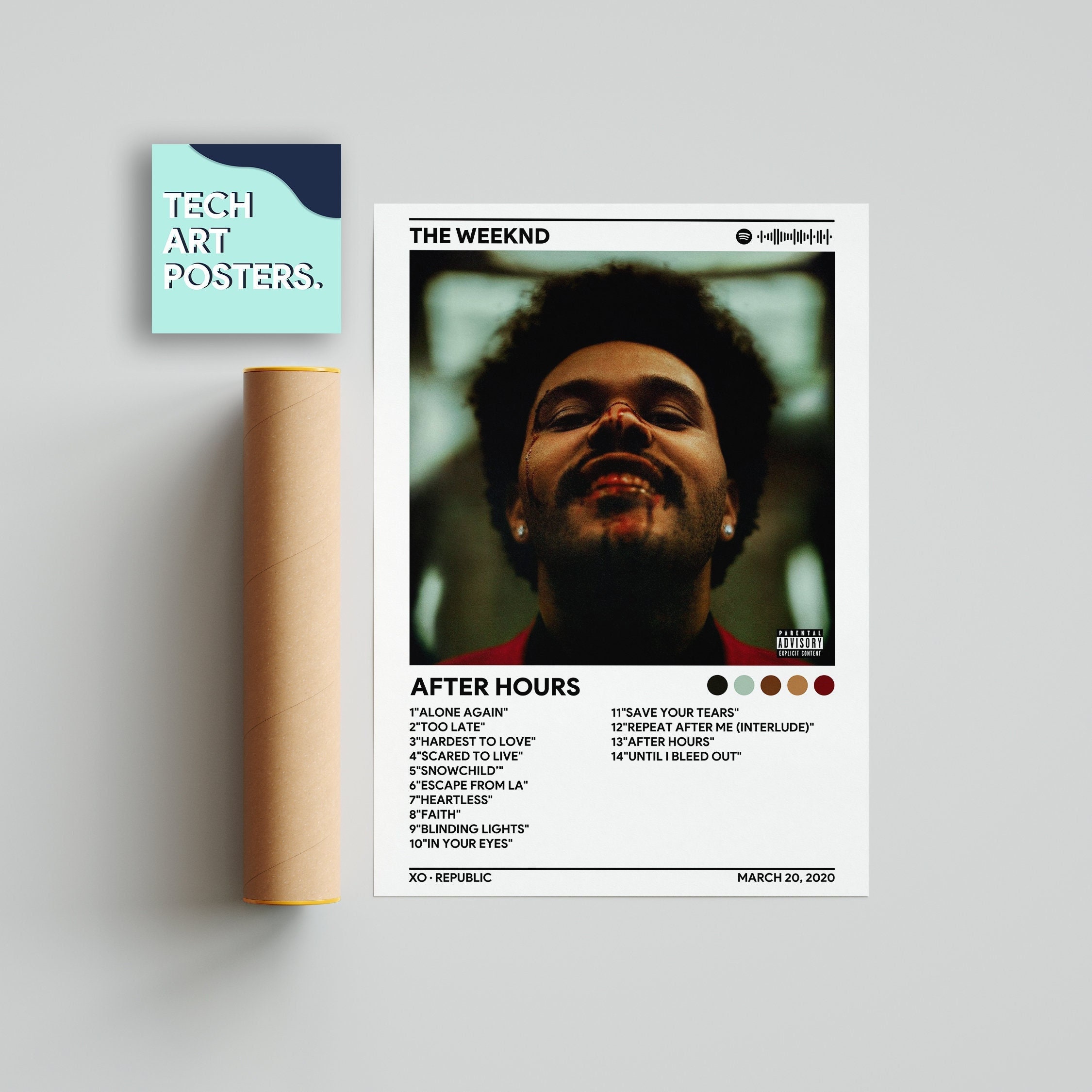 The Weeknd Album Cover Xo