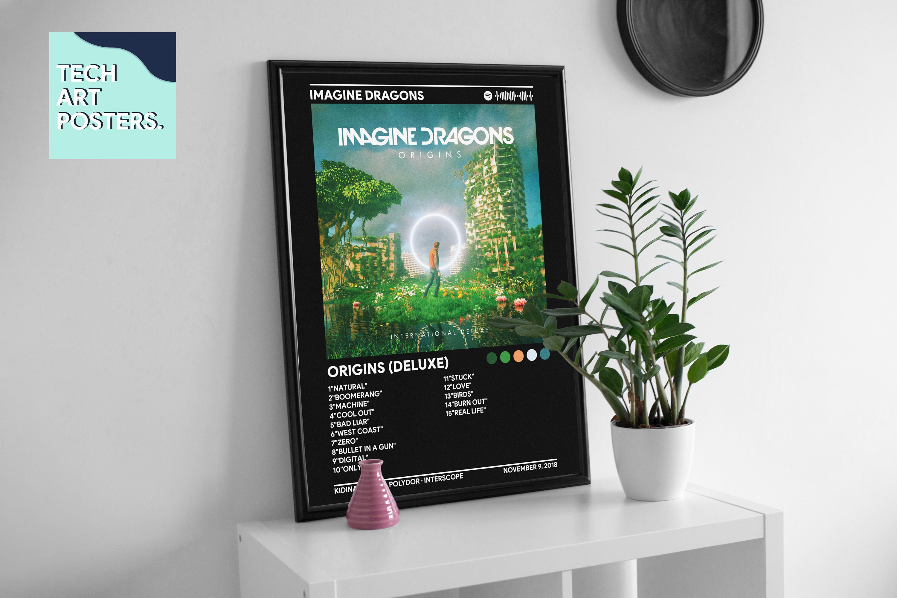 Imagine Dragons - Album Cover Poster, Poster Print, Music album Cover ...
