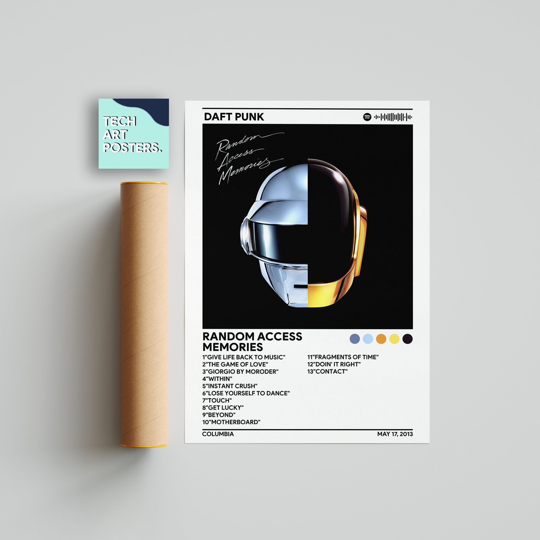 Random Access Memories Cover Art