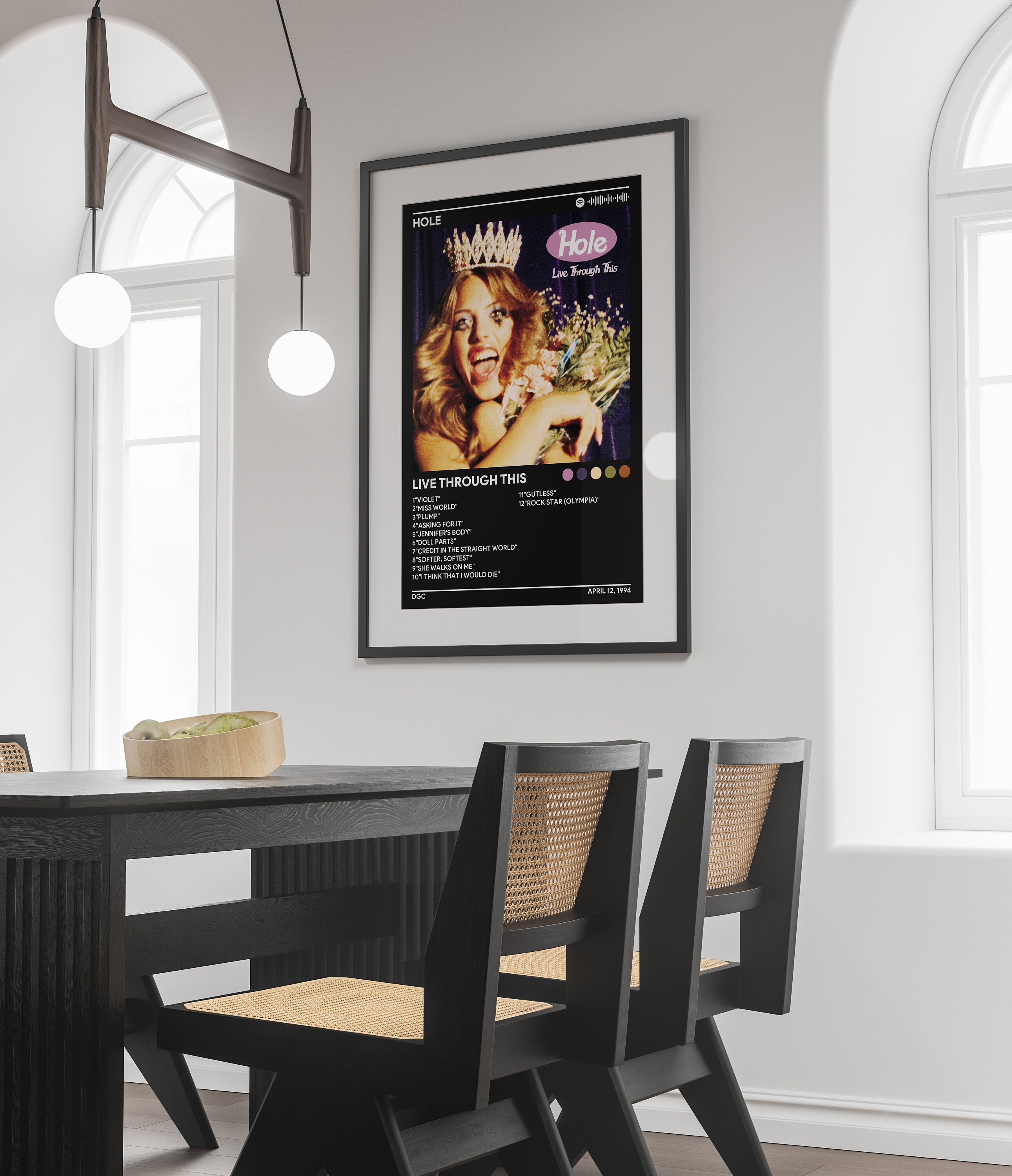 Hole - Live Through This Album Cover Poster, Hole Album Poster Designed ...