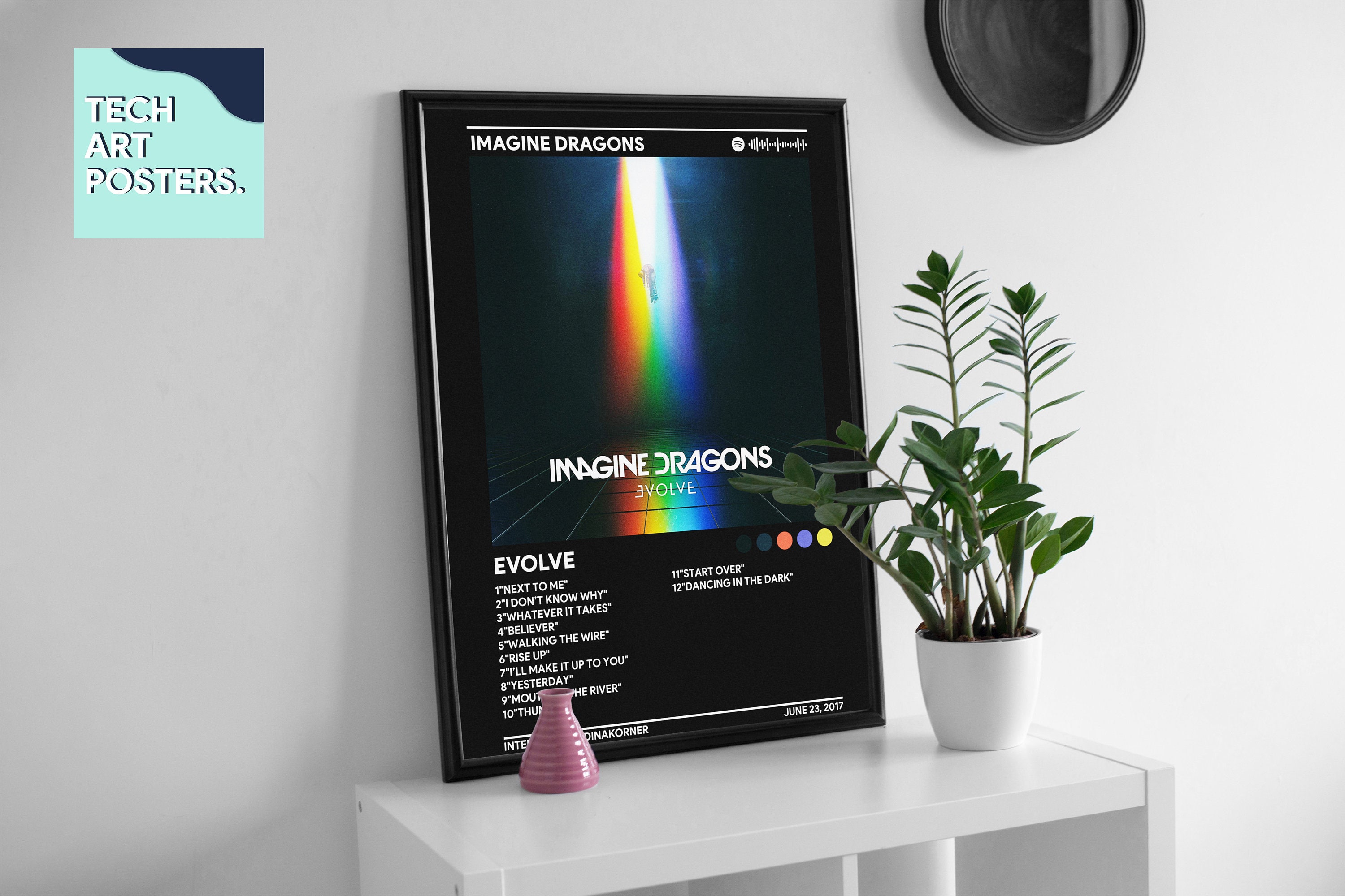 Imagine Dragons - Evolve Album Cover Poster