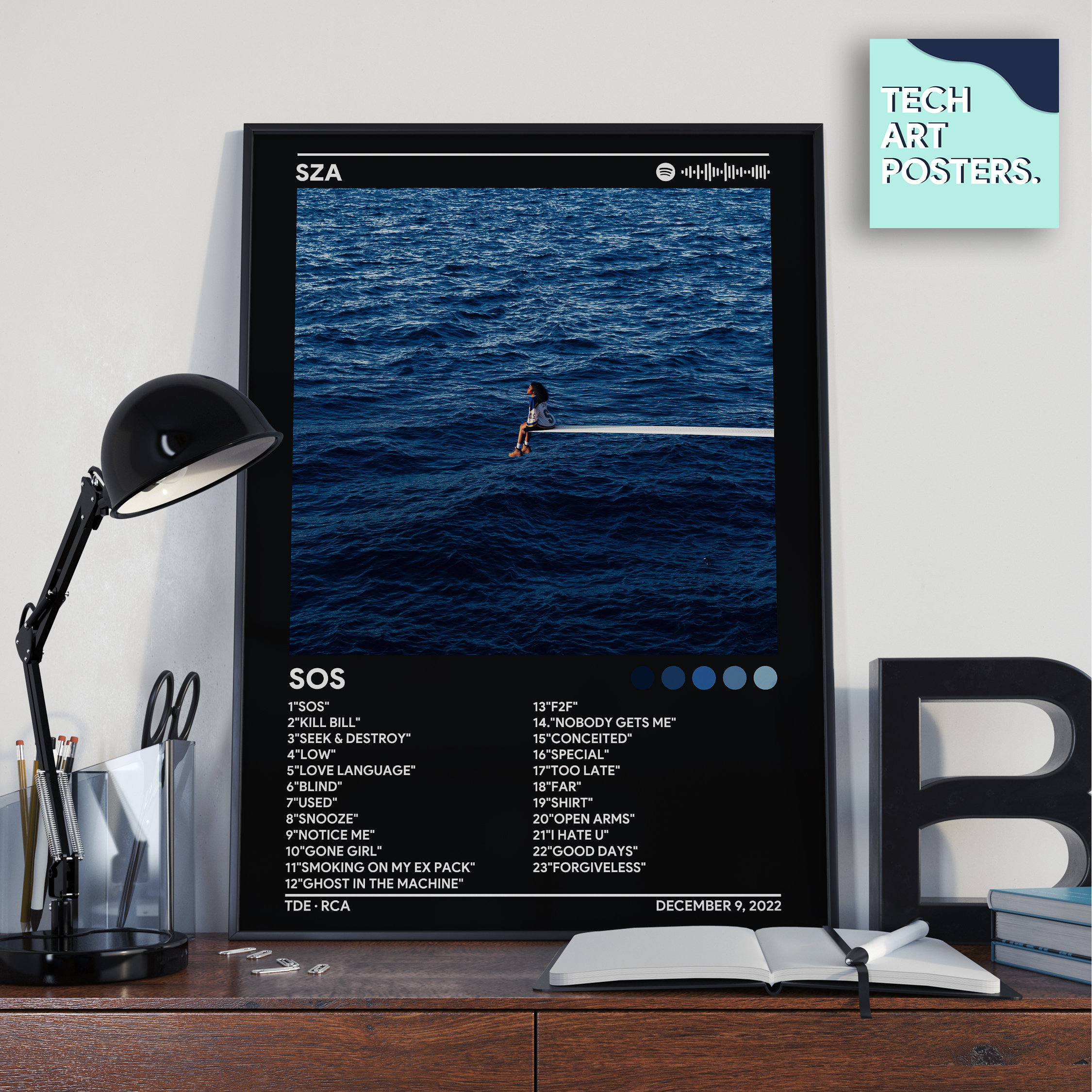 SZA - SOS Album Cover Poster sold by CarolinJones | SKU 40814799 | 30% ...