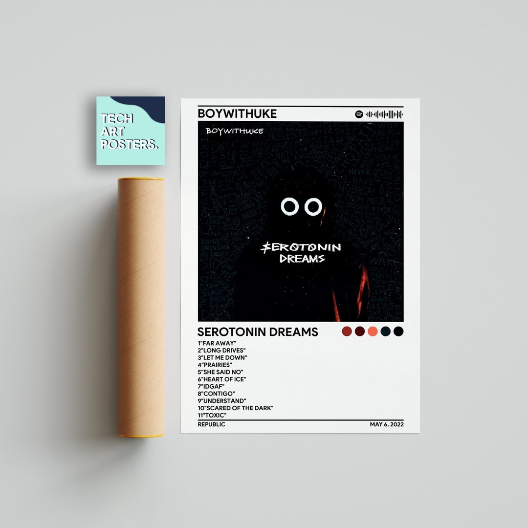 Boywithuke Serotonin Dreams Album Cover Poster Boywithuke - Etsy