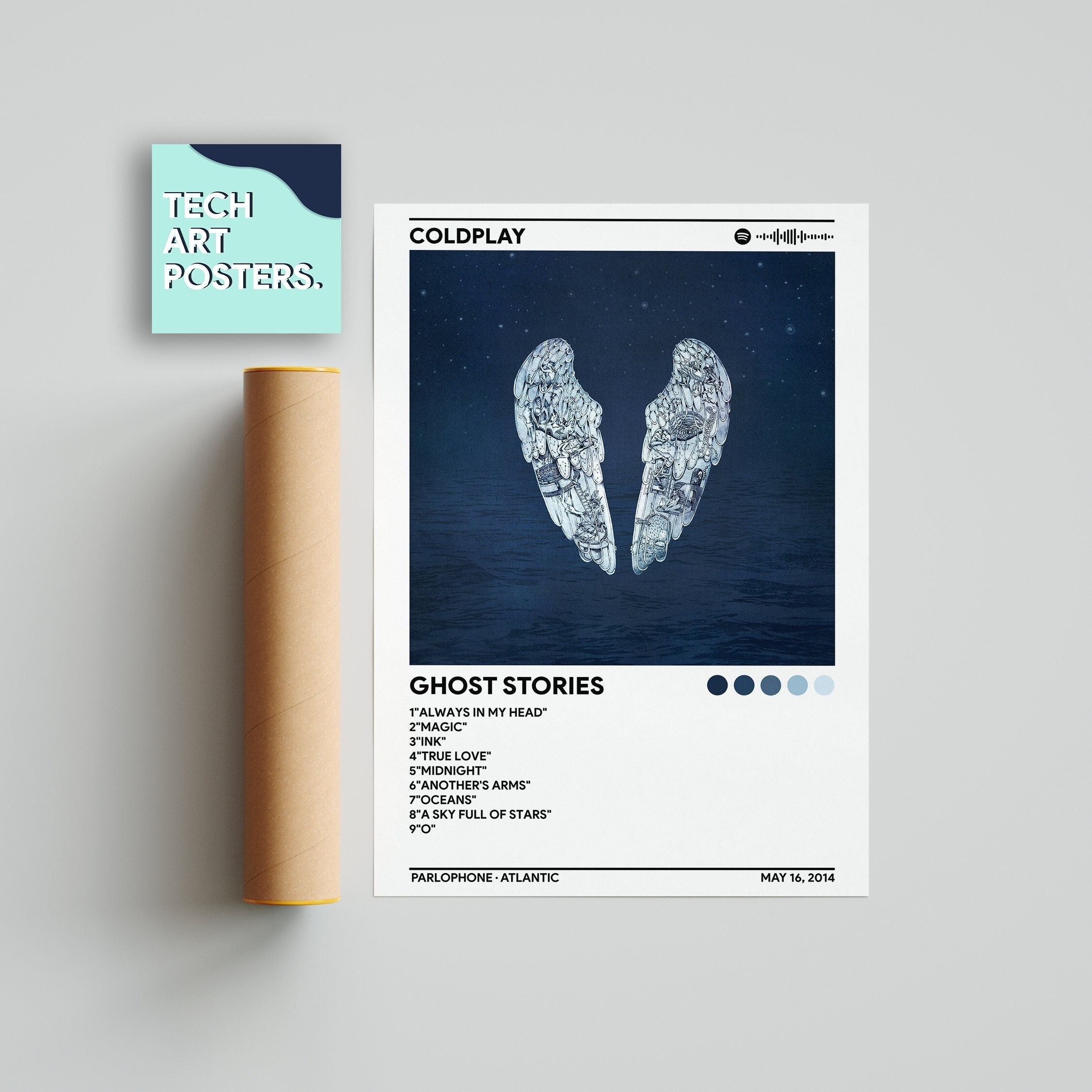 Coldplay Ghost Stories Deluxe Edition Album Cover