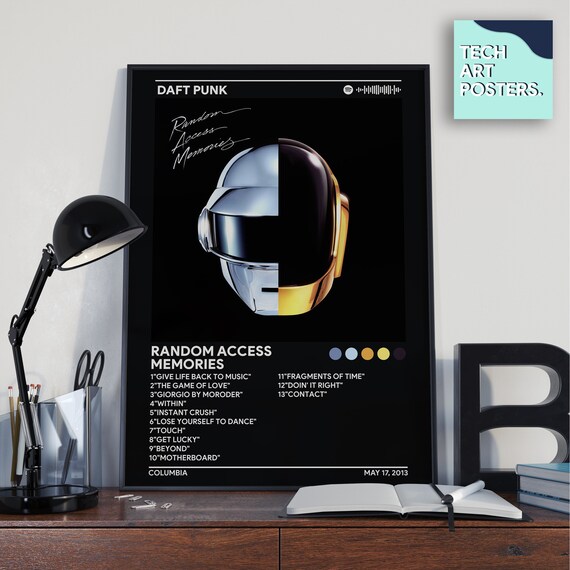 Daft Punk Random Access Memories Album Cover