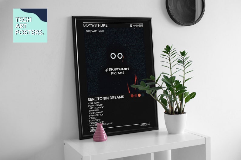 Boywithuke Serotonin Dreams Album Cover Poster Boywithuke - Etsy