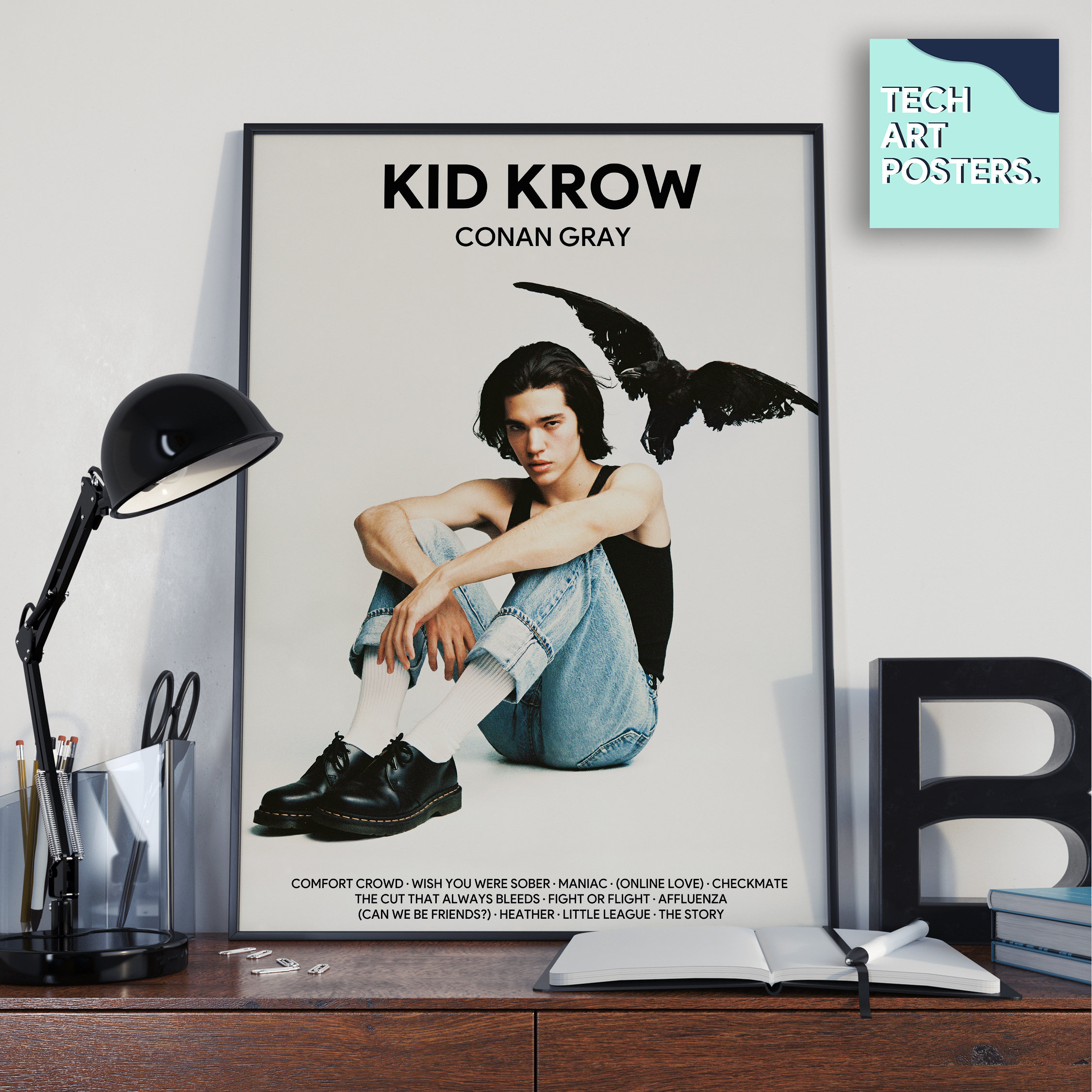 Conan Gray - Kid Krow Album Cover Poster sold by DanieSerrano | SKU ...