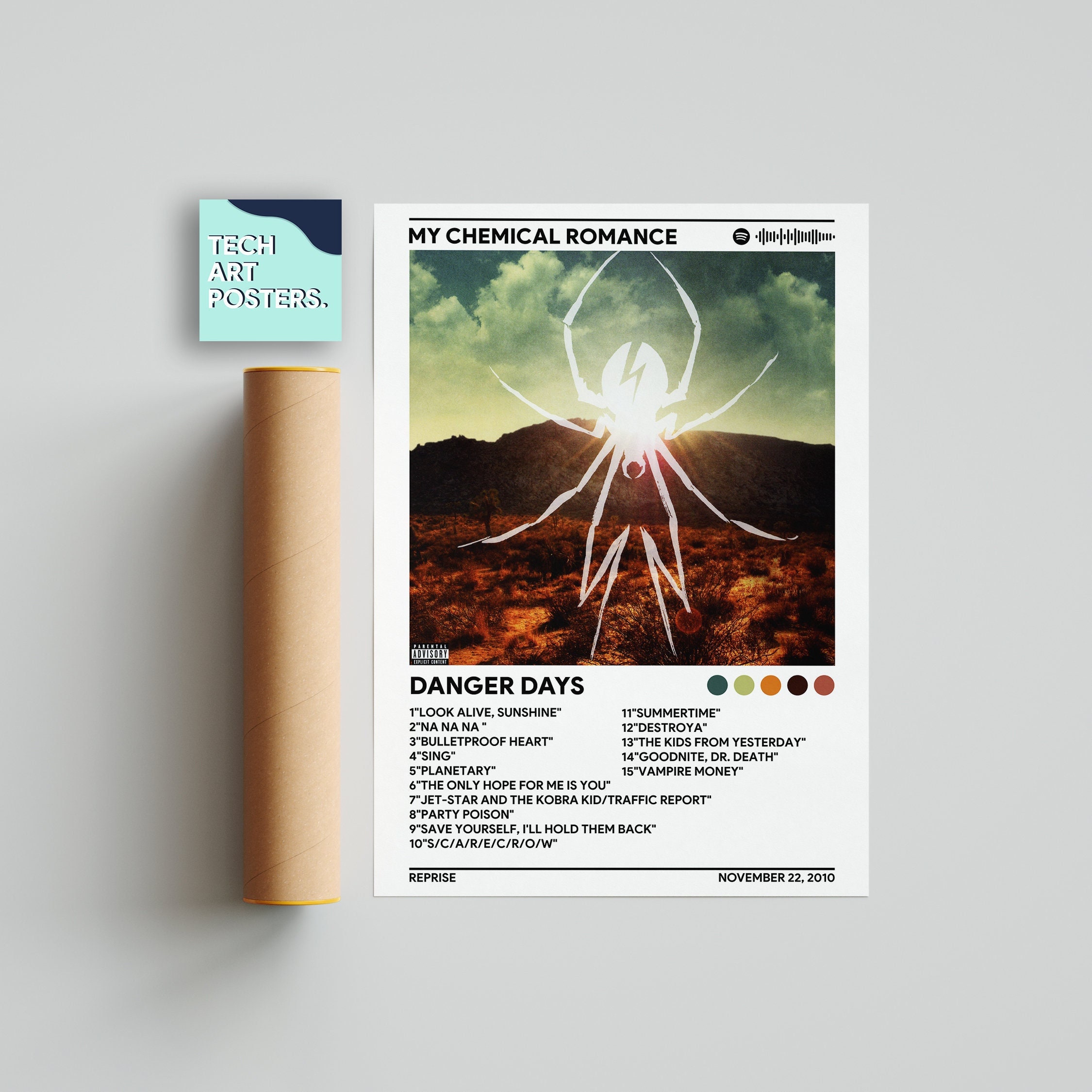 My Chemical Romance Danger Days Poster