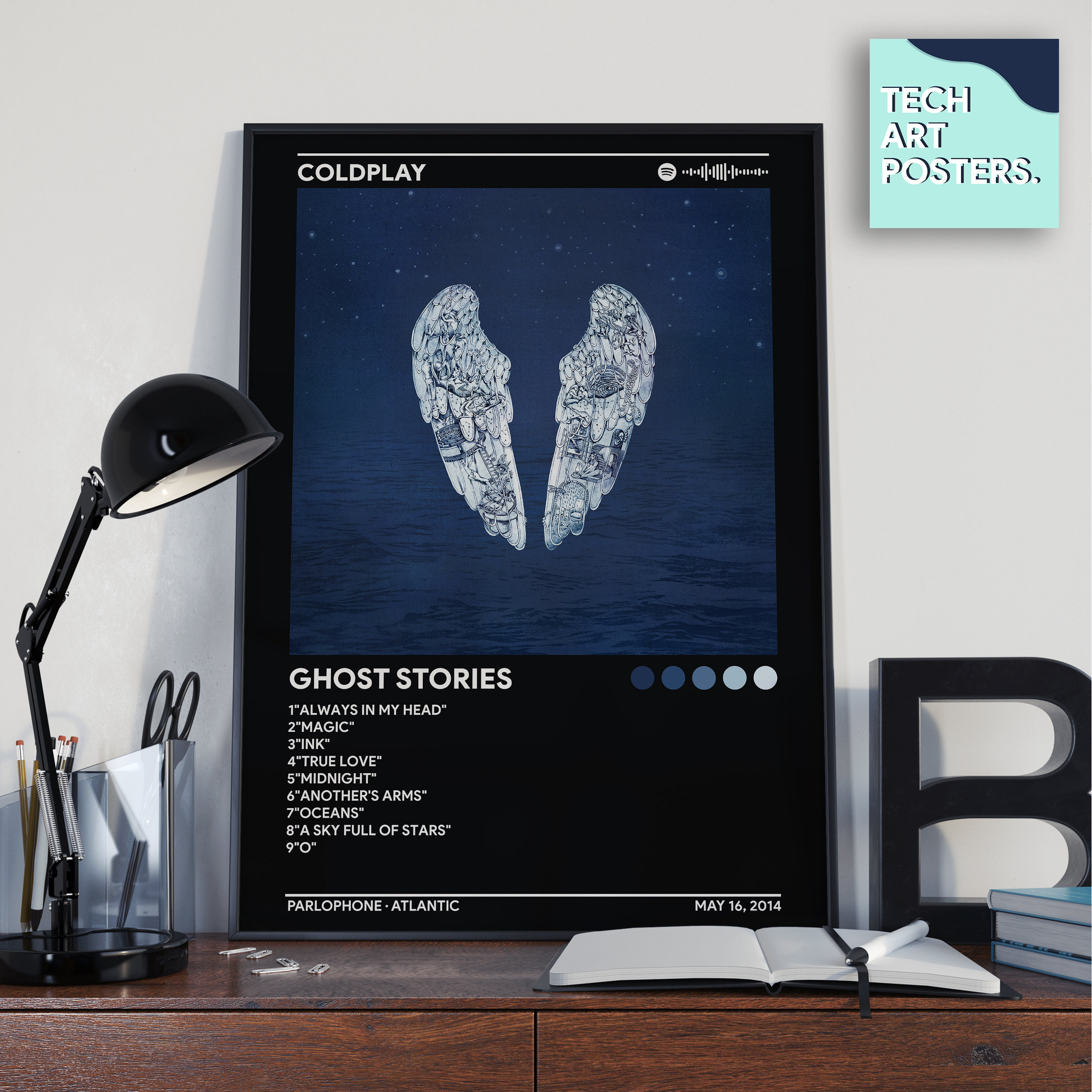 Coldplay Ghost Stories Deluxe Back