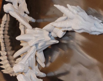 Dragon Skeleton 3d Print Stl - Etsy
