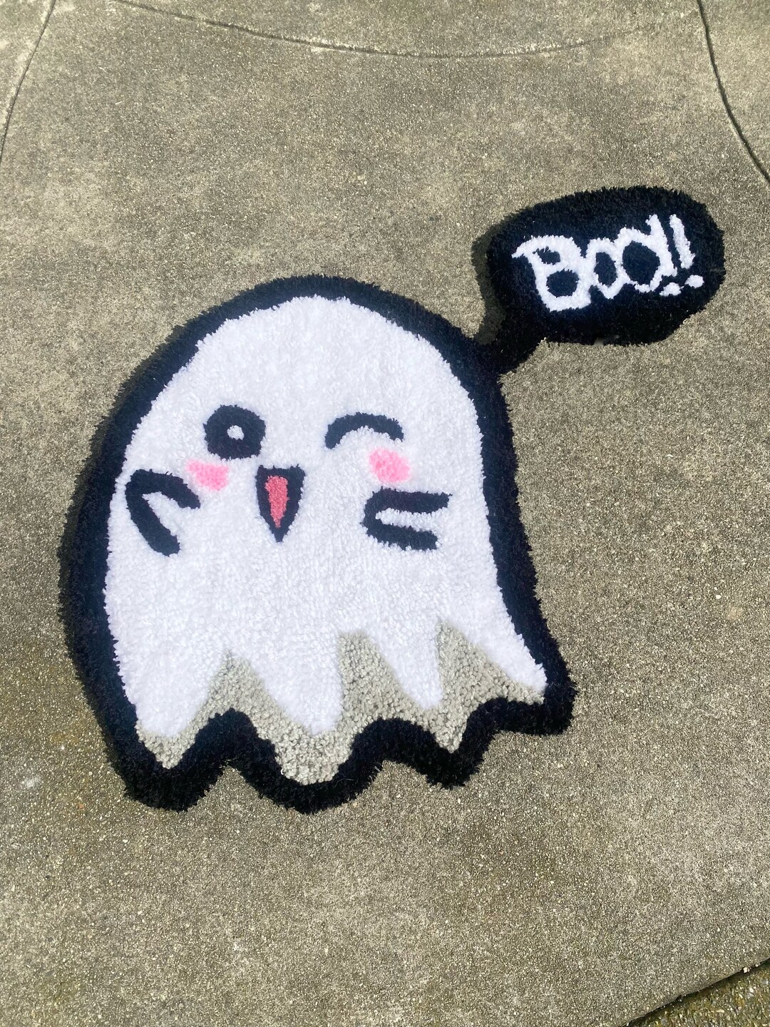 Ghost Rug - Etsy