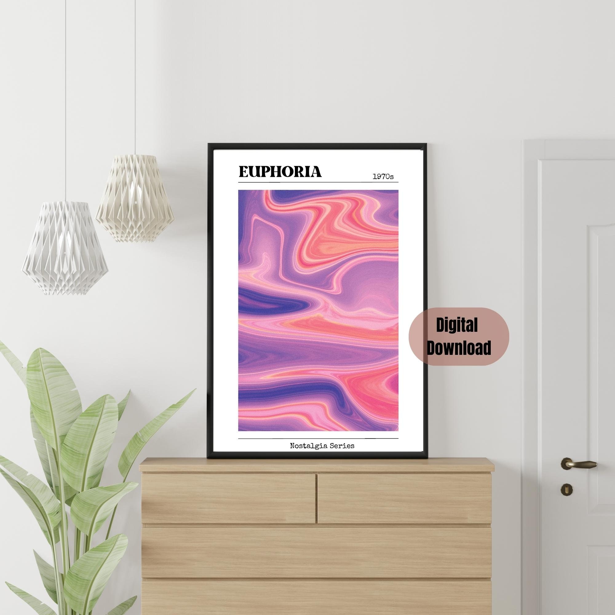 Euphoria Poster Trendy Poster Set Gradient Poster Energy Poster Poster ...