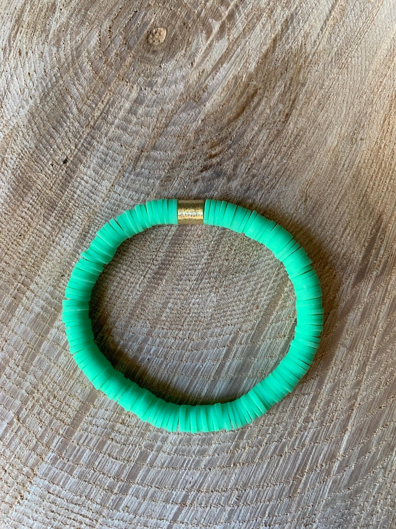 Tropical, Classic Gold Barrel Bracelets - Etsy