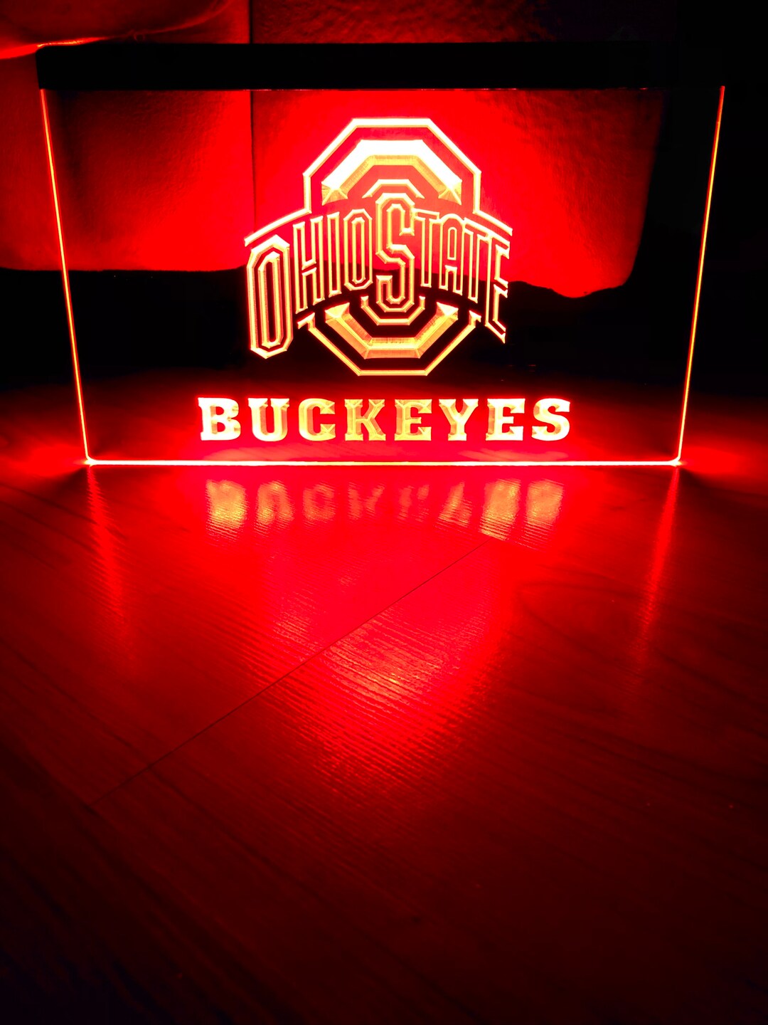 Ohio State Buckeyes LED Neon Sign Size 8x12 - Etsy