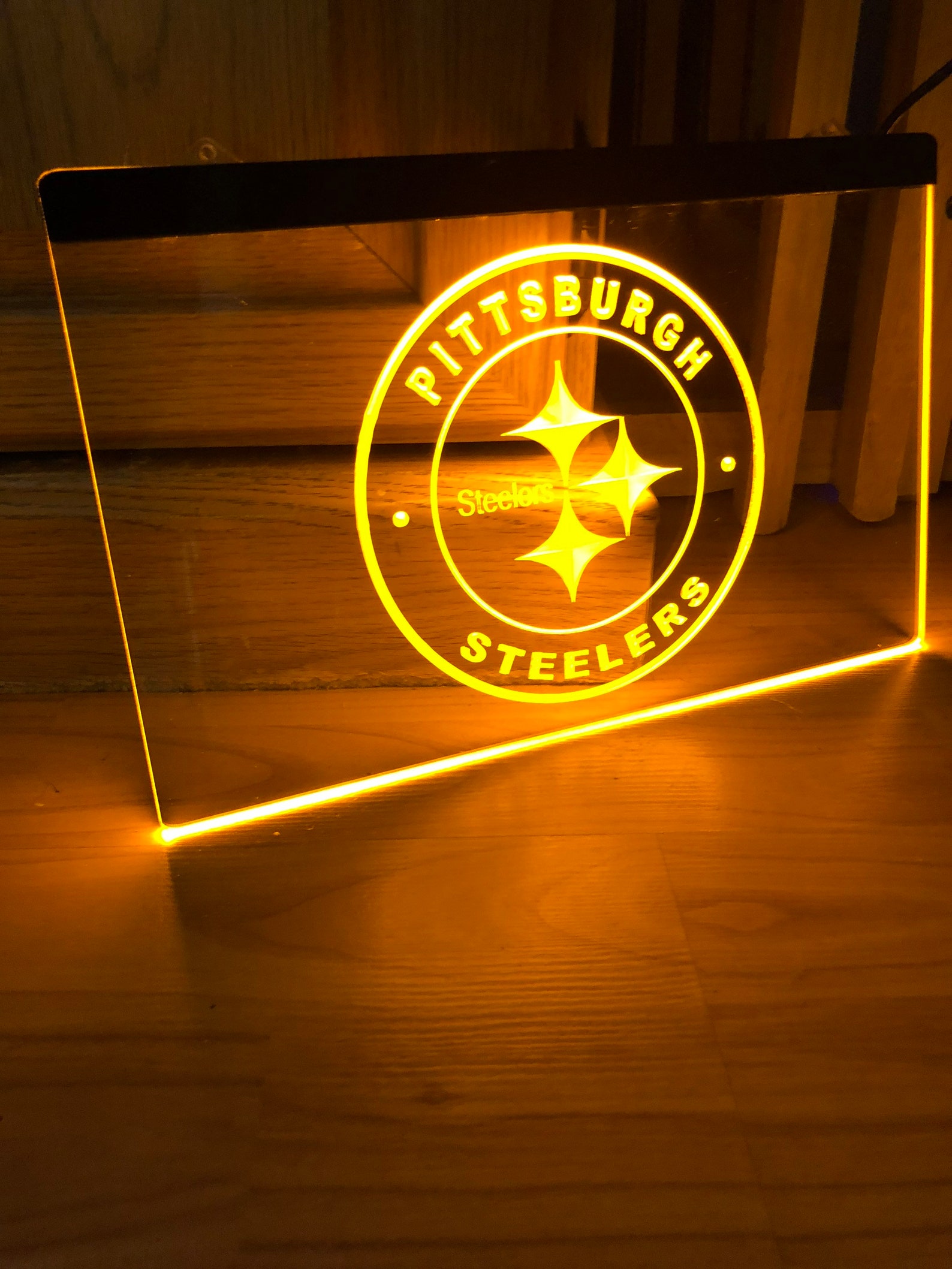 Pittsburgh Steelers LED Neon Sign Size 8x12 - Etsy
