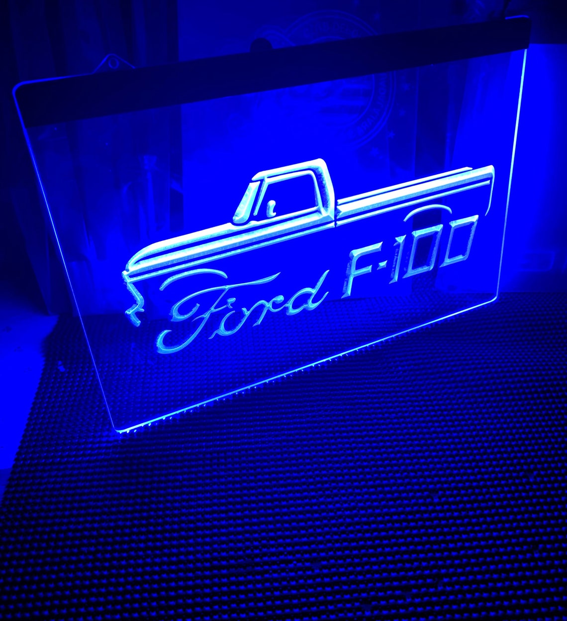 Ford F100 LED Neon Sign Size 8x12 - Etsy