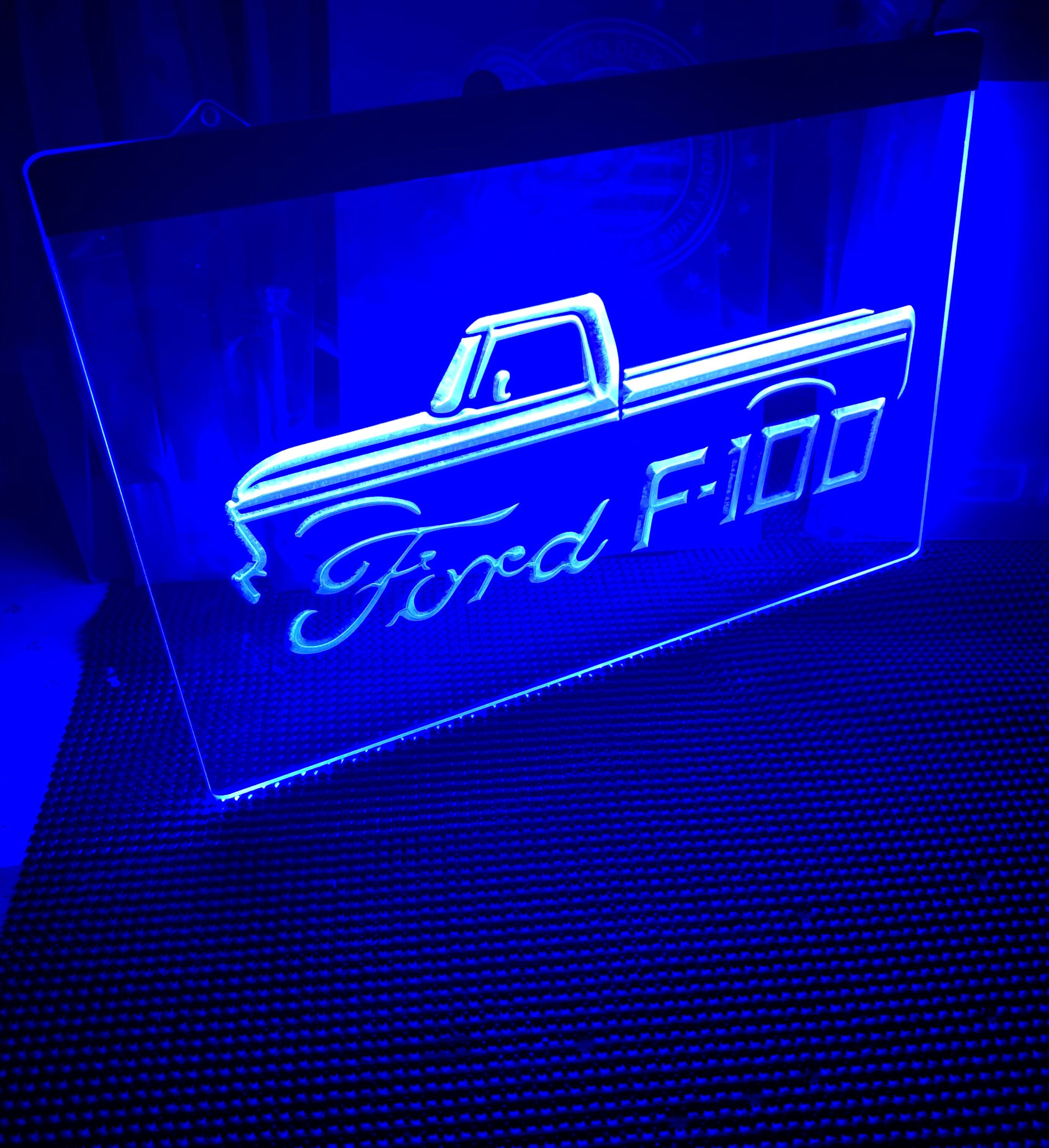 Ford F100 LED Neon Sign Size 8x12 - Etsy