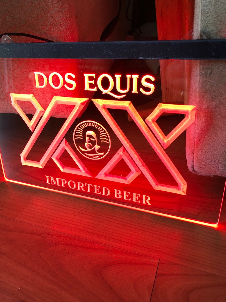 Dos Equis LED Neon Sign Size 8x12 - Etsy