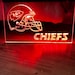 Kansas City Chiefs LED Neon Sign Size 8x12 - Etsy