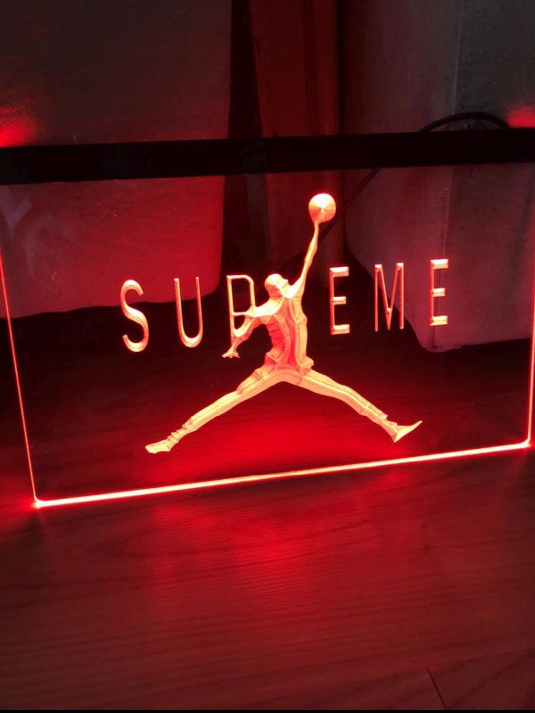 Jumpman LED Neon Sign Size 8x12 - Etsy